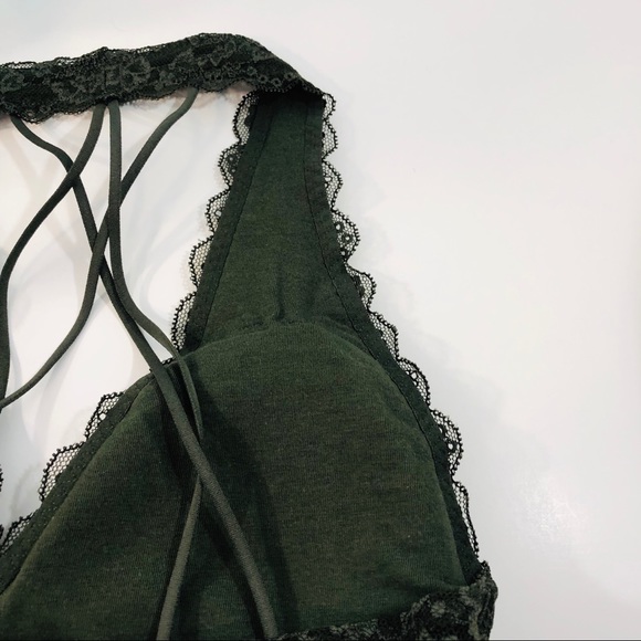 Gilly Hicks | Intimates & Sleepwear | Gilly Hicks Forest Green Bralette ...